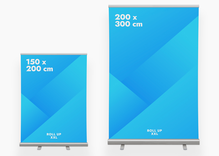 Roll up XXL | Stampa Roll up di grandi dimensioni